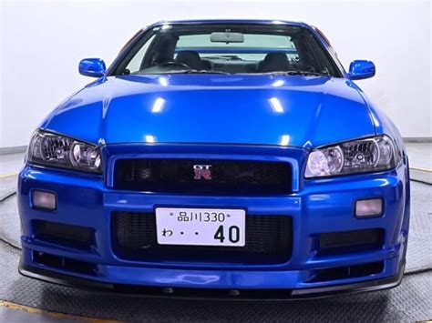 [self Drive] Tokyo And Daikoku Pa Tour R34 Gt R V Spec Blue 6mt