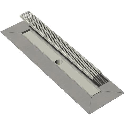 Stainless Steel Roof Drains With Overflow Thunderbird Products