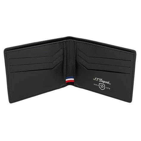 St Dupont Defi Black Wallet 170001 3597390198778 Handbags Defi