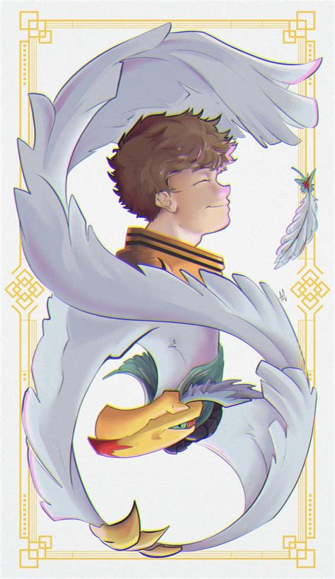 Hinata Minoru Valdurmon Digimon Digimon Survive Absurdres Highres