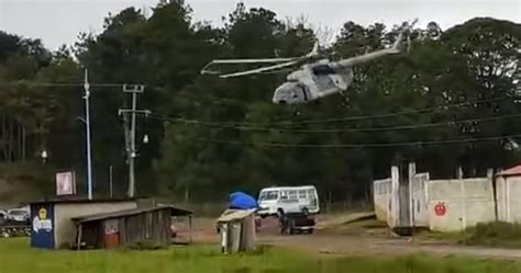 Mil Mi 17 Helicopter Crashes Onto A Minibus In Mexico