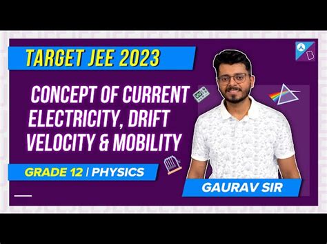 Drift Velocity Formula Definition Example Mobility Of Electron