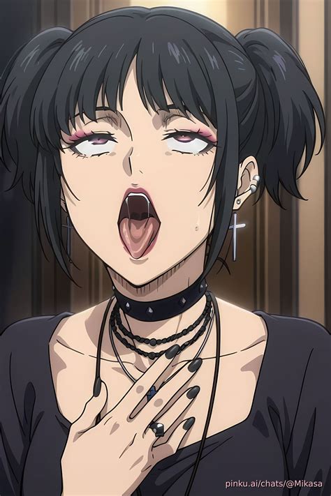 Rule 34 Ahe Gao Ai Generated Attack On Titan Black Nails Goth Goth