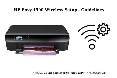 Hp Envy 4500 Wireless Setup Guide