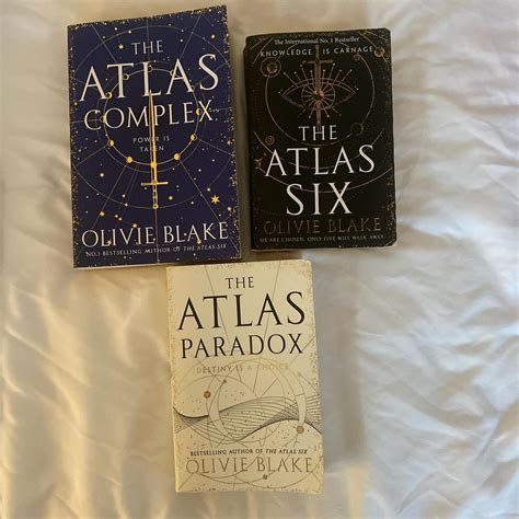 The Atlas Six Series By Olivie Blake Trilogy Depop
