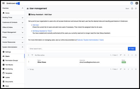 Documentation Setup Wizard In Foreknown Foreknown Software