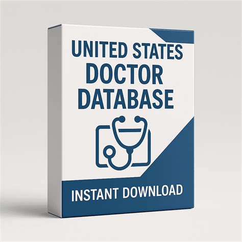 United States Doctor Database Mailing List Download