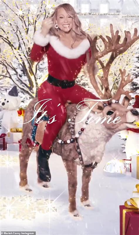 Mariah Carey Is Ready To Move From Halloween To Christmas As She