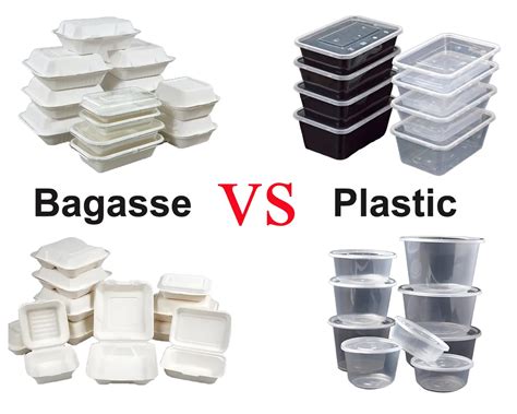 Bagasse Vs Plastic Containers Which Food Packaging Option Is More
