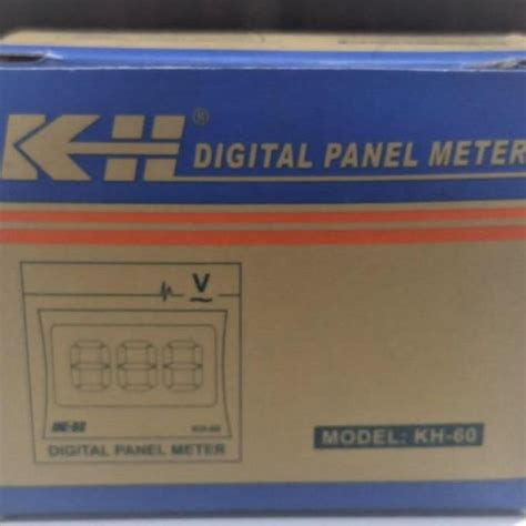 Digital Dc Ampere Meter Meter 60a Kh Digital Solar Meter Panel