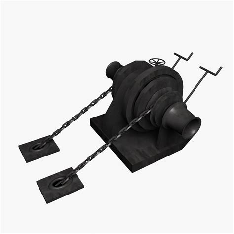 Ship Windlass 3d Model Turbosquid 1218594
