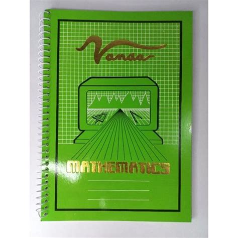 Vandaastra Mathematics Notebook Graphing Notebook Lazada Ph