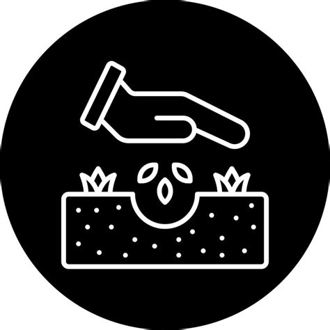 Seeding Vector Icon Style 22542690 Vector Art At Vecteezy