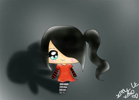 Black Haired Chibi Chicka By Jaguarjenny On Deviantart