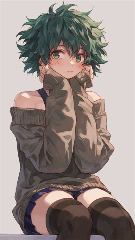 Pin Von Cybernetic Genesis Proxima Gal Auf Fem Izuku Midoriya Anime