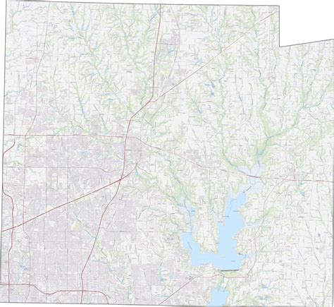 Collin County Map Texas Us County Maps