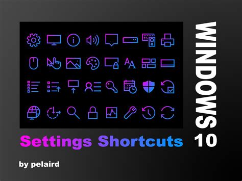 Icons Windows 10 Settings Icons Free Download