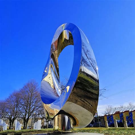 Stainless Steel Mobius Strip Sculpture Youfine Art