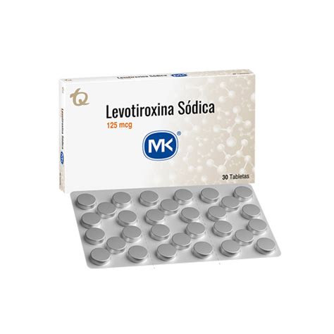 Levotiroxina 125 Mcg Mk Caja X 30 Tabs Farmavida Droguería Online