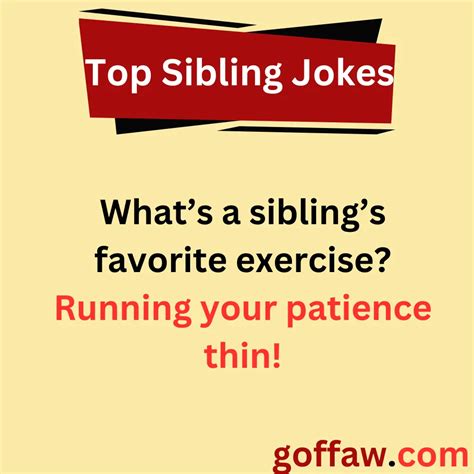 180 Sibling Puns And Jokes Laughing Together Since Day One 😂 For 2025