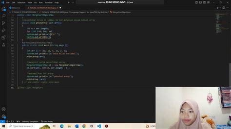 Tugas 2 Struktur Data Ut Algoritma Dengan Merge Sort And Counting Sort Youtube