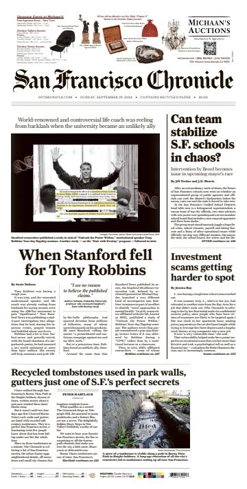 San Francisco Chronicle Sunday Newspaper Subscription Pressreader