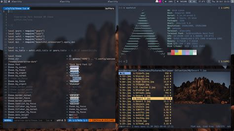 [awesome] Updated Rice Arch Linux Unixporn