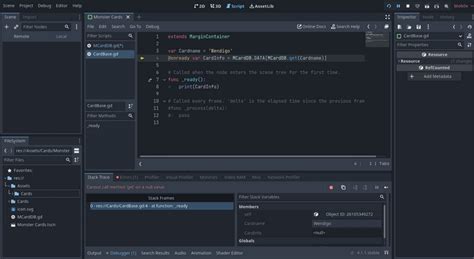 Im Following A Tutorial To Try And Learn How To Make A Card Game In Godot But Im Having