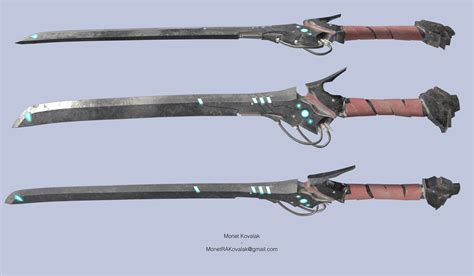 Artstation Cyberpunk Sword
