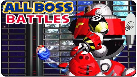 Sonic The Hedgehog 4 Episode 1 All Bosses Youtube