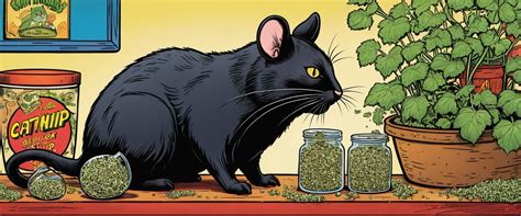 Fat Mouse Selling Catnip To Black Cat Stable Diffusion Online