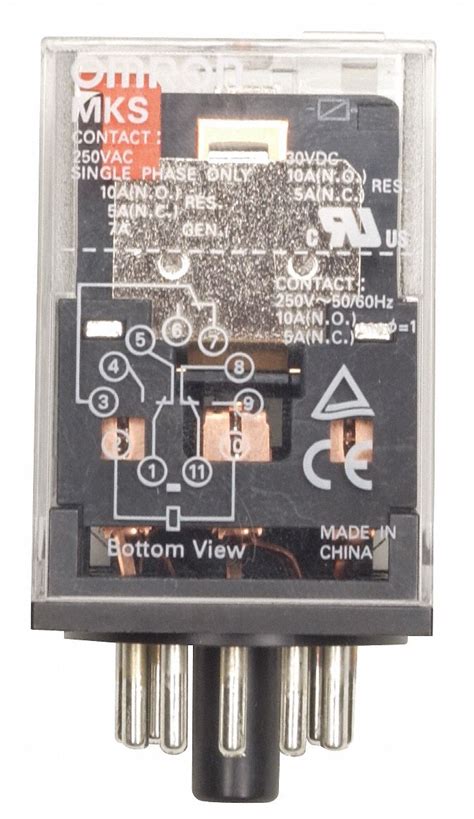 Omron Mks3p5dc24 Omron General Purpose Relay 11 Pins Relay 3pdt