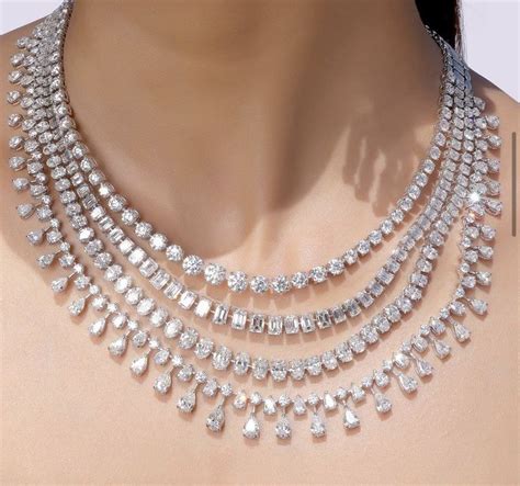 Pin By Manoj Kadel On Diamond Necklaces Colour Stone And Perls Jewellery