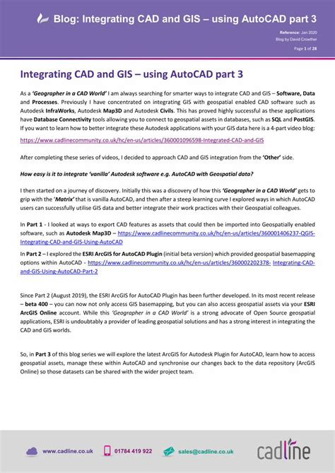 pdf integrating cad and gis using autocad part 3€¦ · blog