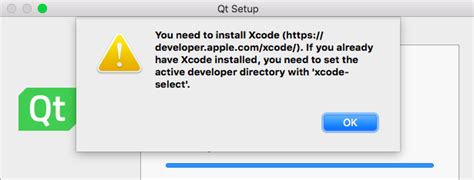 Macos How To Set Active Developer Directory With ‘xcode Select For Qt Installation Stack