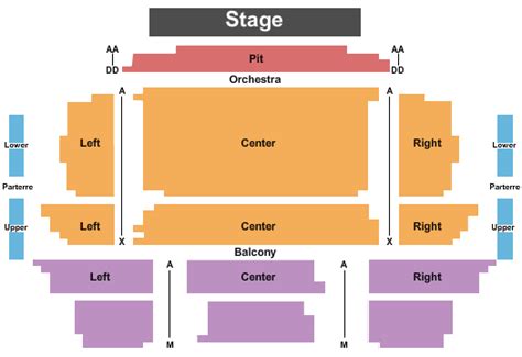 Ruby Diamond Concert Hall Tickets And Seating Chart Event Tickets Center
