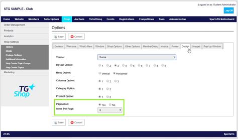 Setting Up Pagination Help Centre
