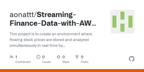 github aonattt streaming finance data with aws lambda this project
