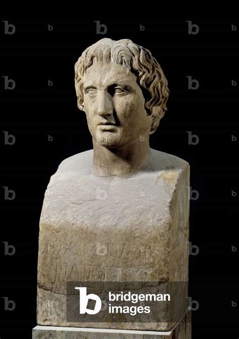 Image Of Bust Of Alexander The Great Known As Hermes Azara 330 By