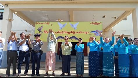ဒေါပုံမြို့နယ်တွင် မဟာသင်္ကြန်အတက်နေ့၌ ဇီဝိတဒါနငှက်လွှတ်ပွဲ အခမ်းအနားက