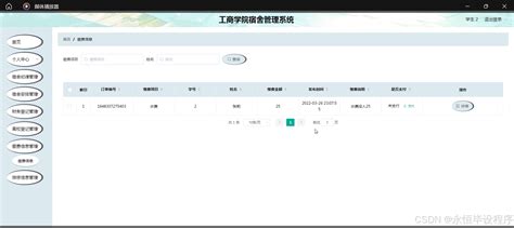 基于ssm vue工商学院宿舍管理系统 开题报告 程序 论文 java csdn博客