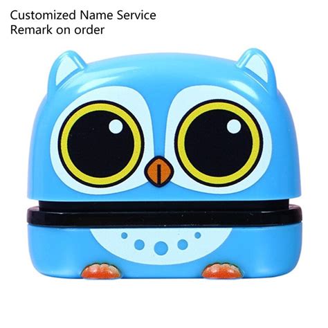 어린이 이름 도장 학생 이름 스탬프 유치원 의류 방수 이름 스탬프 소지품 식별 및 보호 맞춤형 이름 예술 및 공예 Diy 장난감