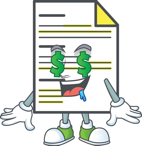 Cartoon Document Vector 17788830 Vector Art At Vecteezy