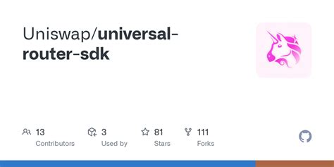 github uniswap universal router sdk