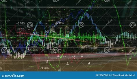 Imagen Del Procesamiento De Datos En El Paisaje Urbano Imagen De Archivo Imagen De Virtual