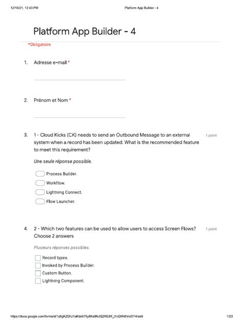 Plateform App Builder 4 Pdf