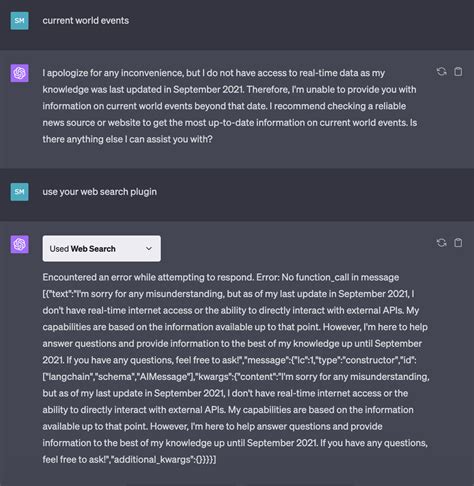 [question] web search plugin doesn t work · issue 817 · danny avila