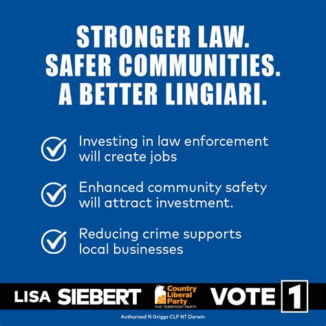 Lisa Siebert Clp For Lingiari