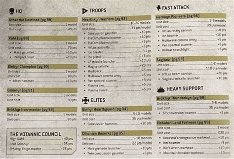 Leagues Of Votann New 40k Rules Datasheets And Points
