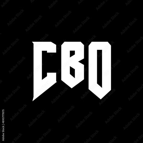 Cbo Letter Logo Design For Technology Company Cbo Logo Design Black